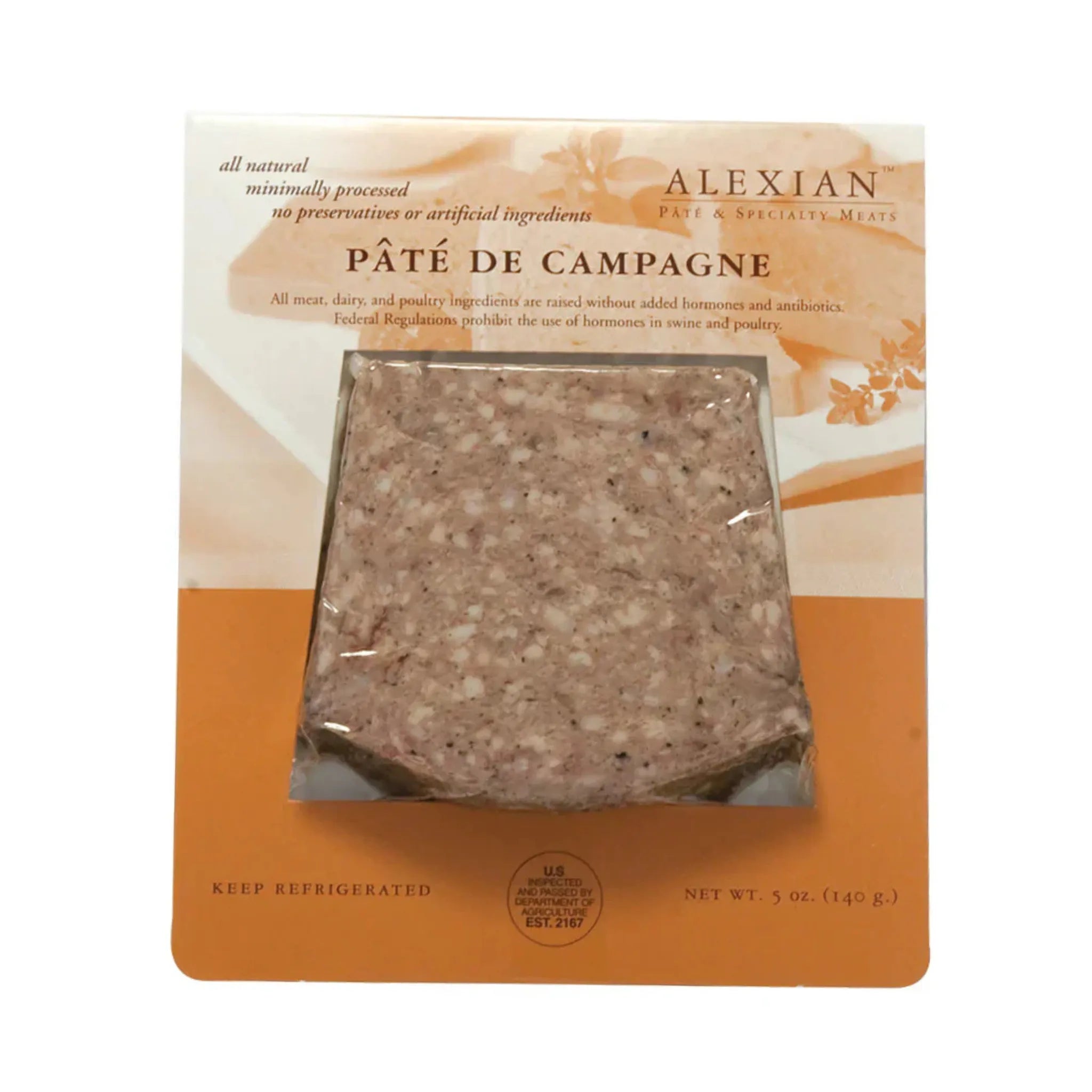Alexian Sliced Campagne Pâté 5oz | Authentic French Charc...