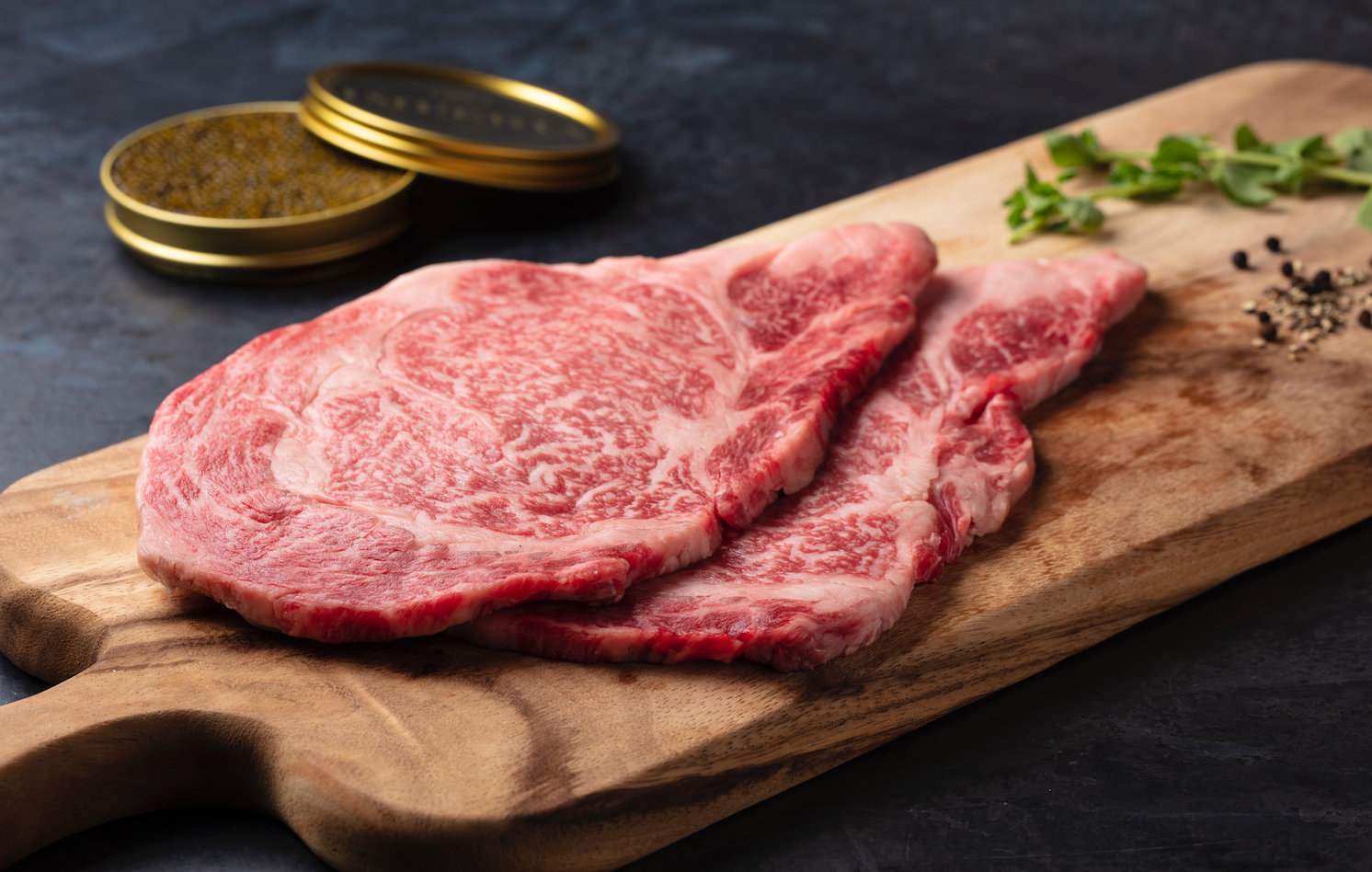 Caviar and Wagyu Sampler – Gourmet Food House